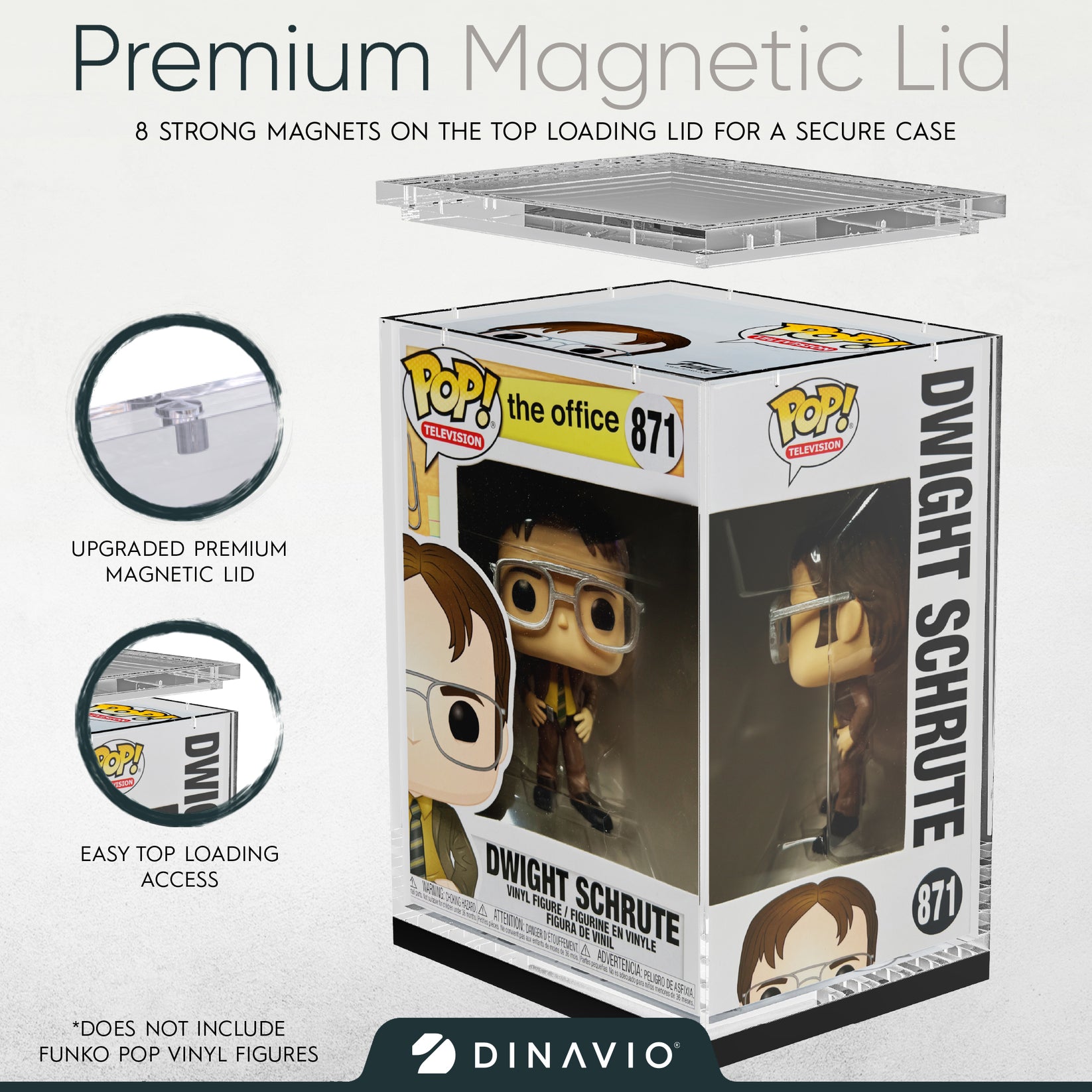 Funko Pop Acrylic Display Case – Dinavio Crafthouse